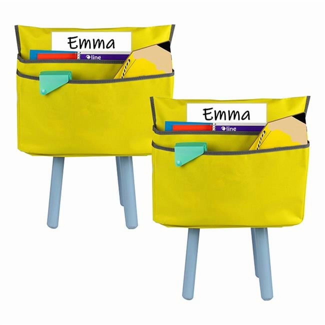 12 in. Small Chair Cubbie, Sunny Yellow - Pack of 2 - Walmart.com