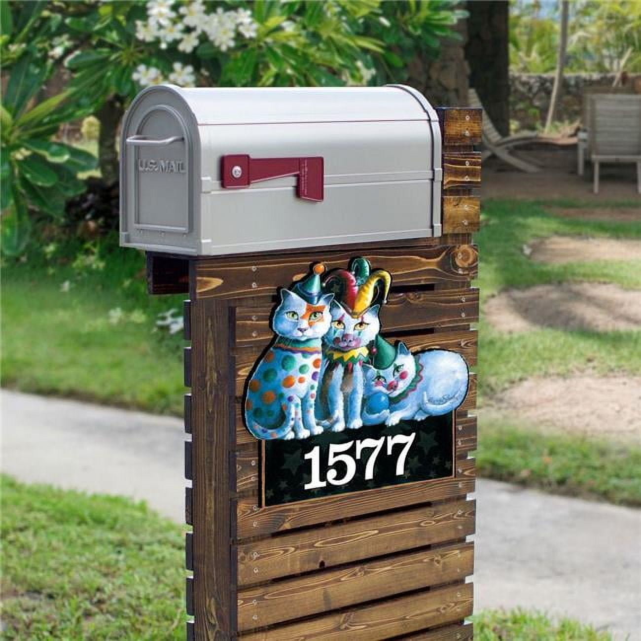 12 in. The Cats Performance House Number Sign Decor - Walmart.com