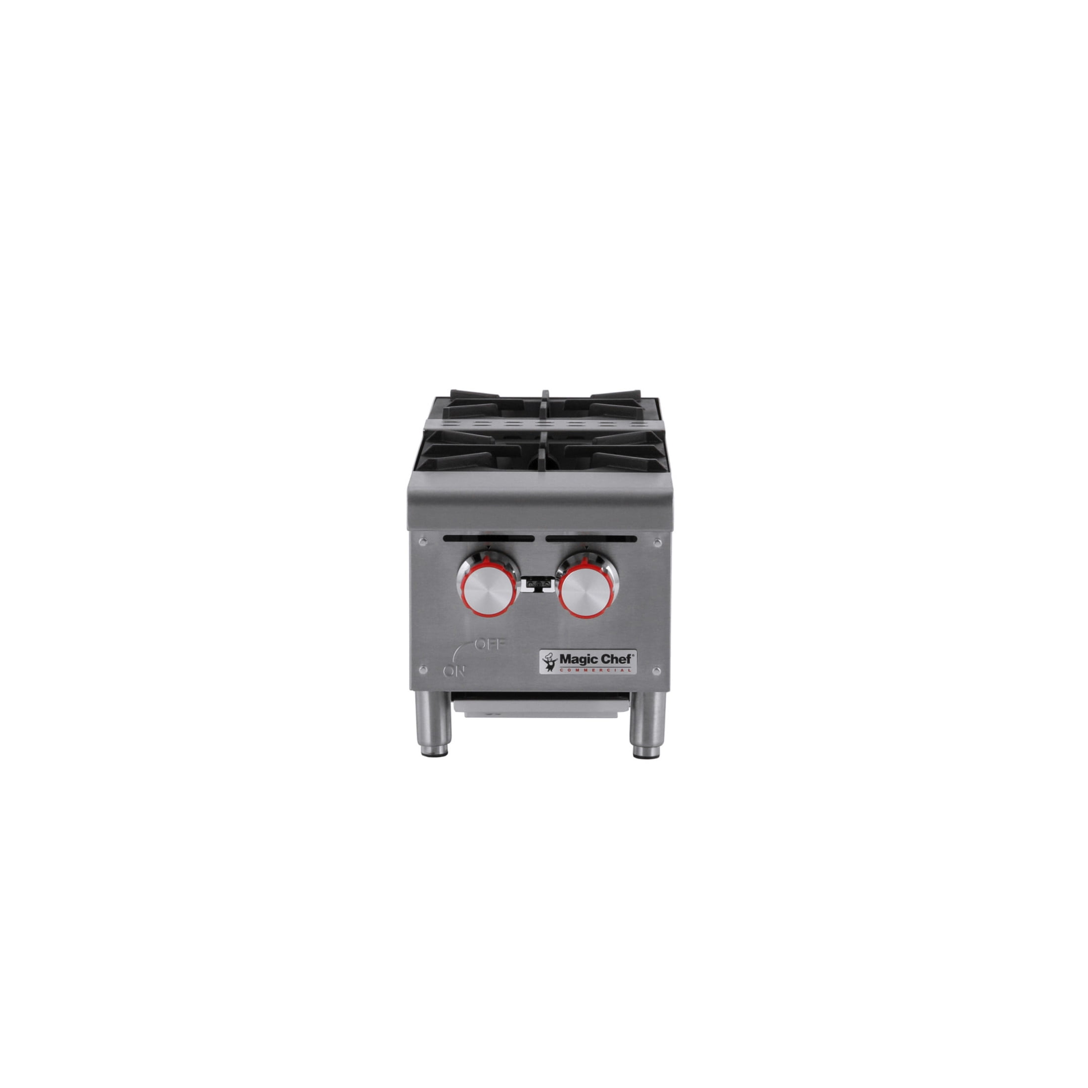 Magic Chef Commercial 12 in. W Commercial Natural Gas Countertop Hot ...