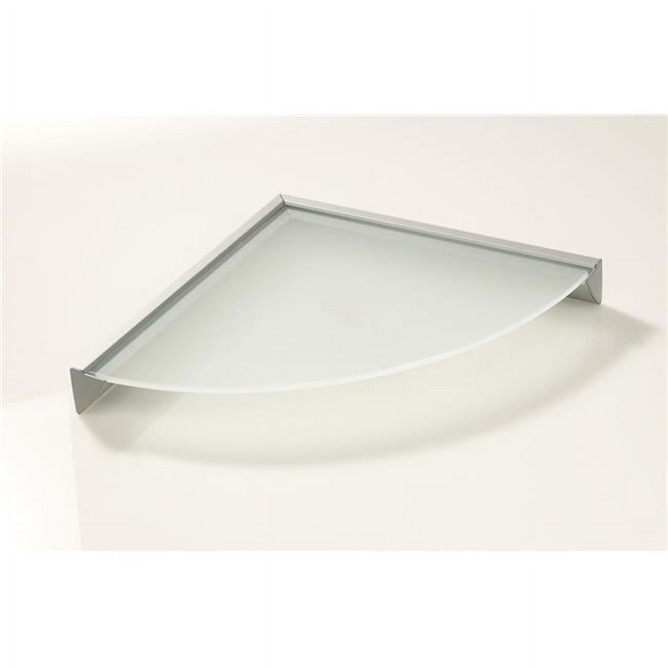 12 in. Wallscapes Essentials Glass Corner Shelf Kit - Walmart.com