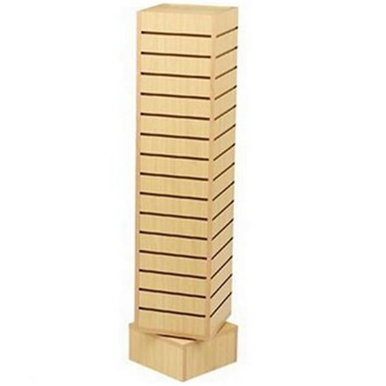 12 in. X 12 in. X 54 in. Slatwall Rotating Tower Unit, Maple - Walmart.com
