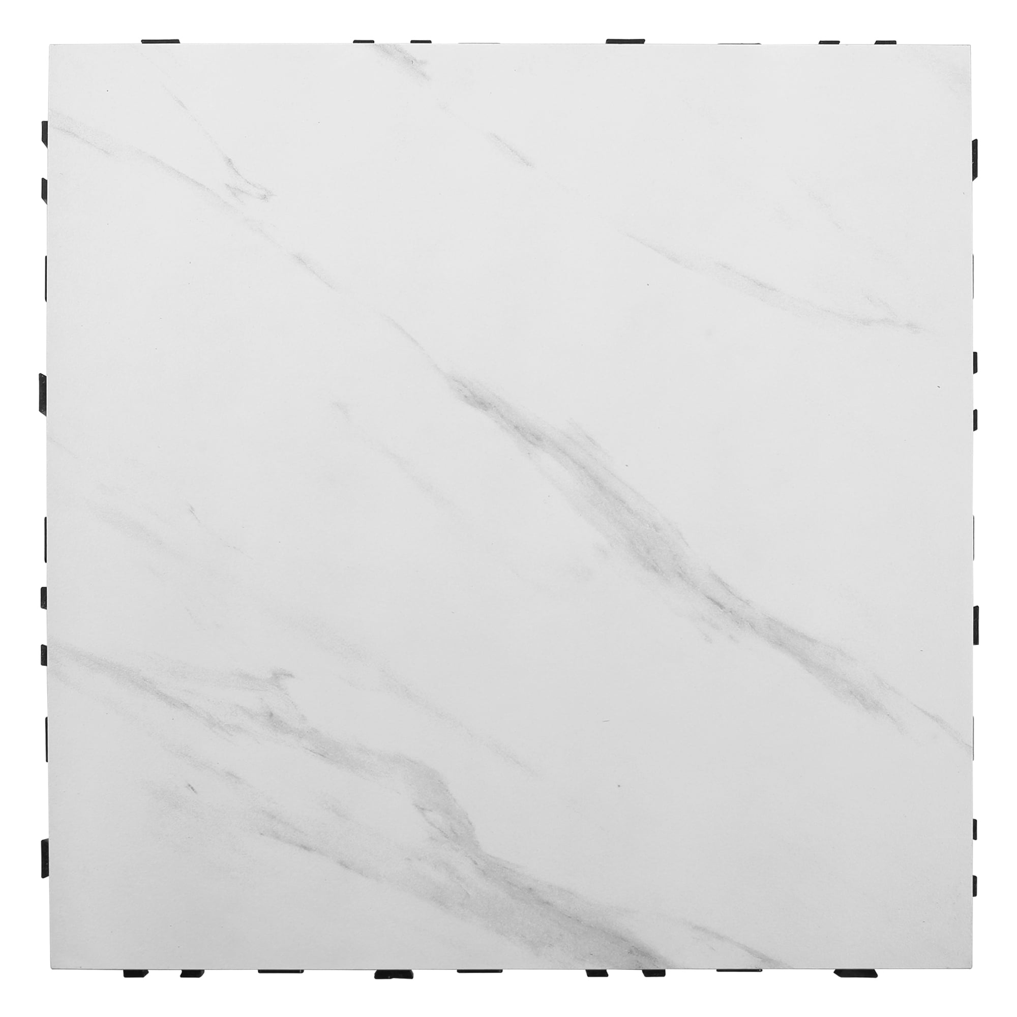 12 in. x 12 in. Outdoor Ceramic Quick Deck Tiles (5-Pieces Per Box ...