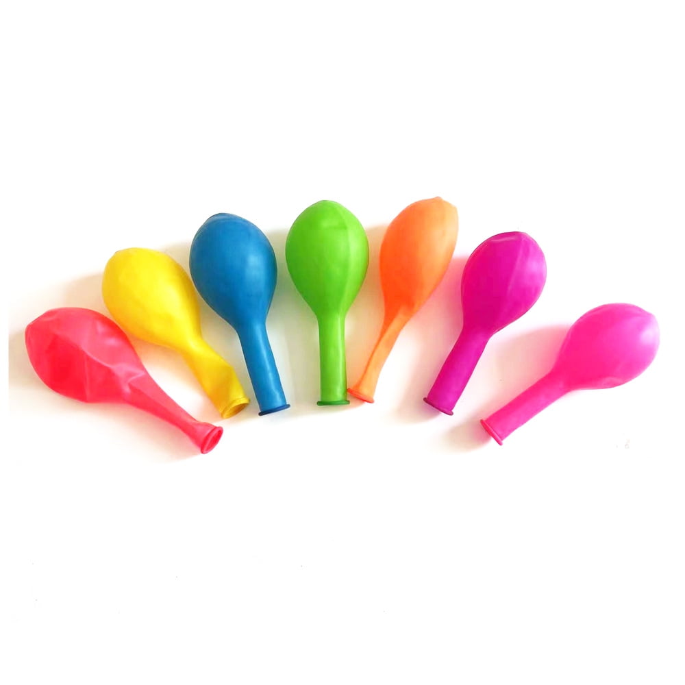 12 inch 10 inch transparent fluorescent balloon color luminous balloon ...