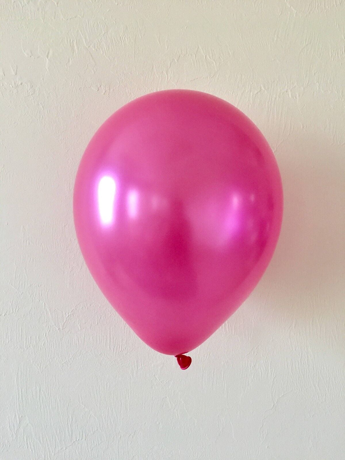 12 inch 100x Hot Pink Pearl Latex Thick Party Balloons 3.2g Helium ...