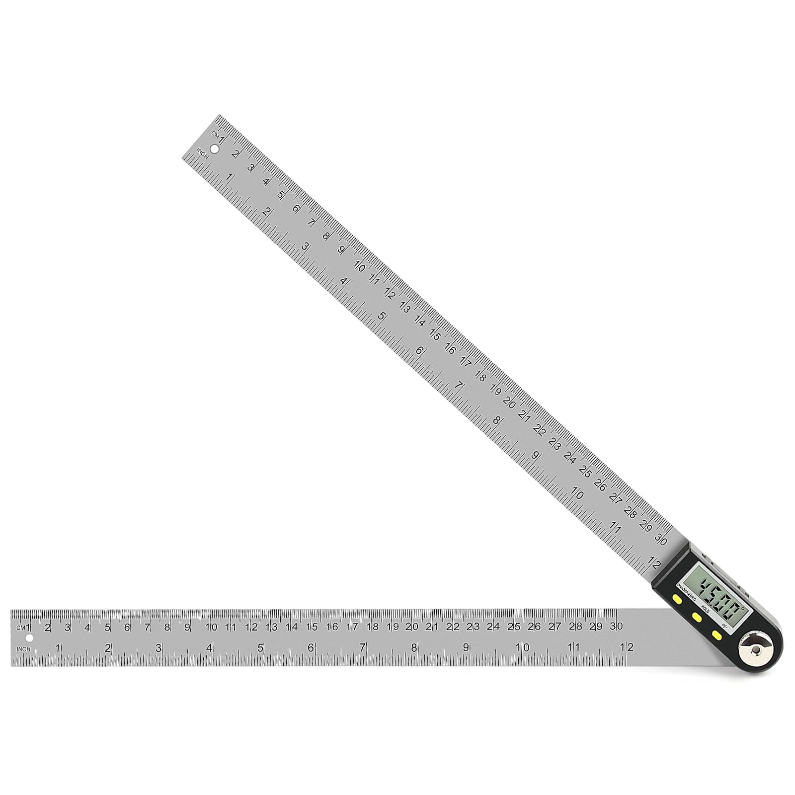 12 inch/300mm Digital Angle Finder Tool Stainless Steel Digital ...