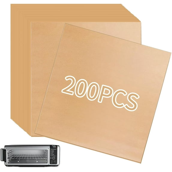 12-inch Air Fryer Paper Squares for Air Fryer SP101 Oven, 200 count ...