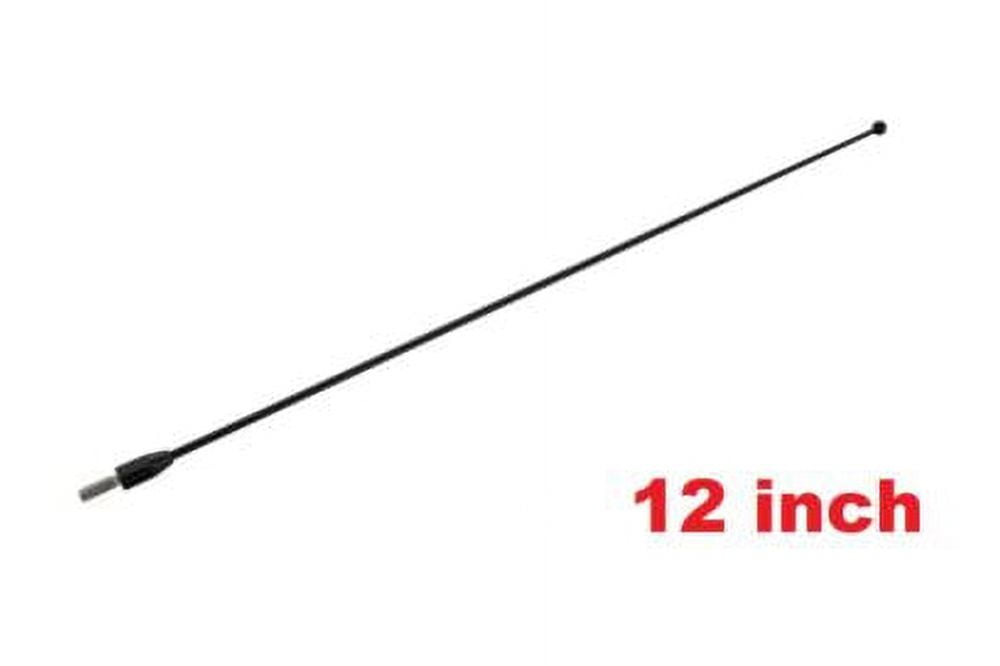 12" inch Black Stainless Antenna Mast Power Radio for HONDA S2000 2000 ...