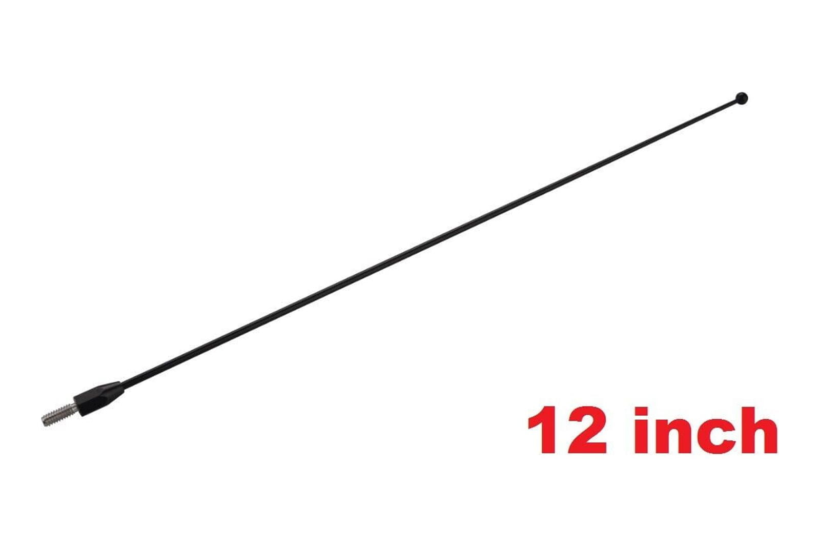 12" inch Black Stainless Antenna Mast Power Rod Radio AM/FM for BUICK ...