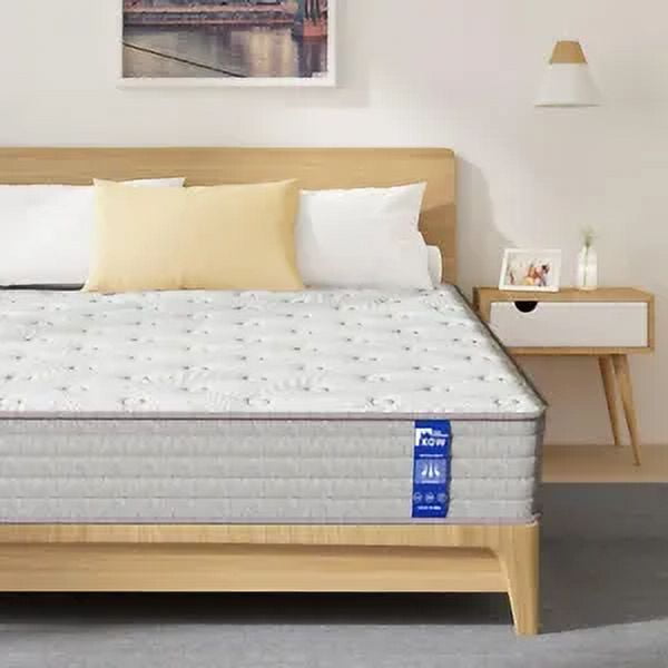 12 inch California King size Innerspring Mattress,Gel Memory Foam ...
