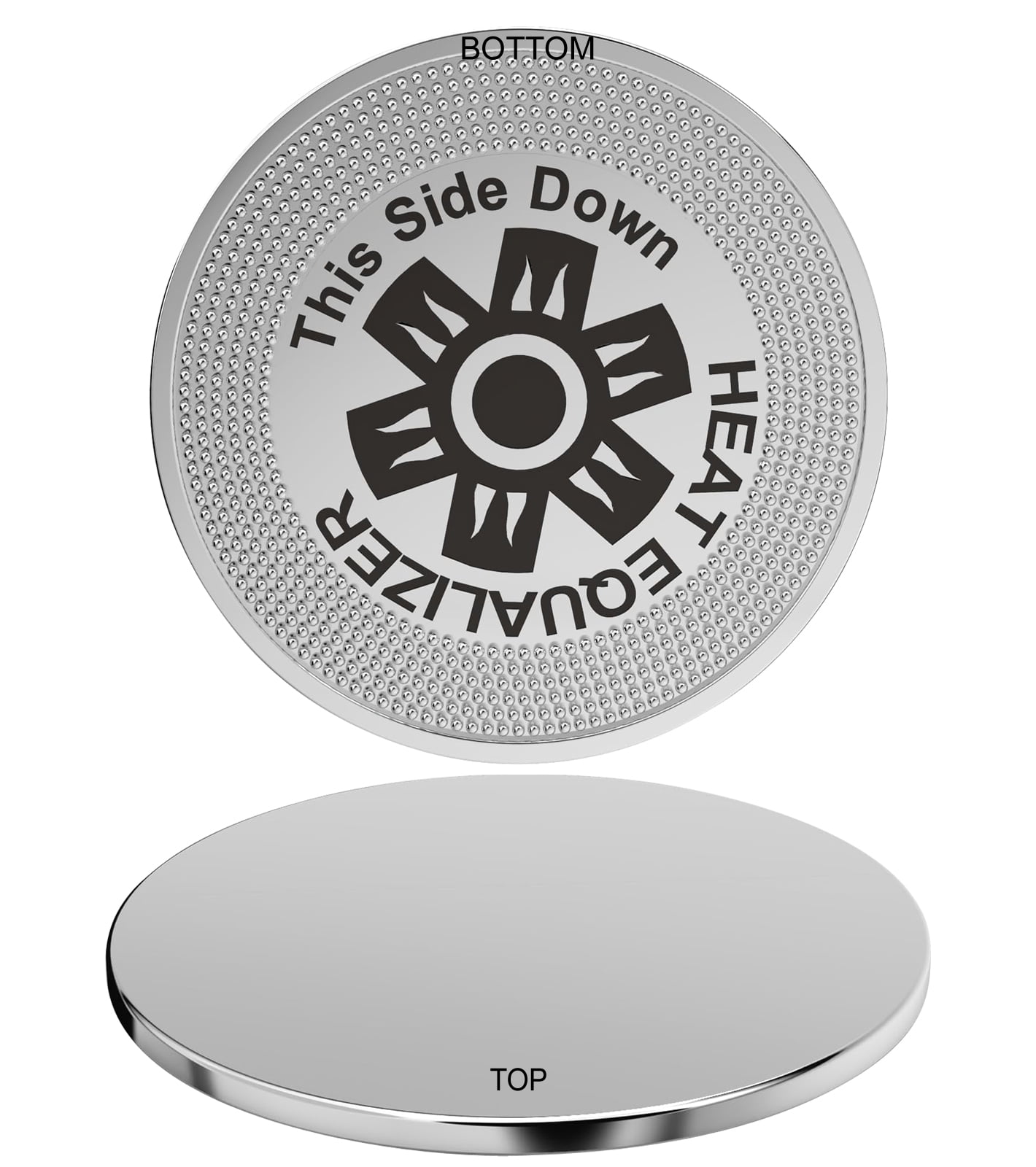 Heat Equalizer 12 Inch Heat Diffuser, Heavy-Duty Aluminum Copper Alloy ...