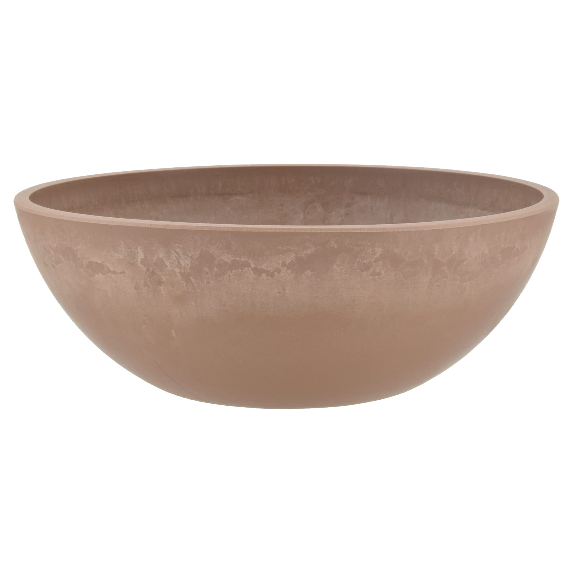 12 inch Composite Low Bowl Planter Shallow Indoor Outdoor Pot for ...