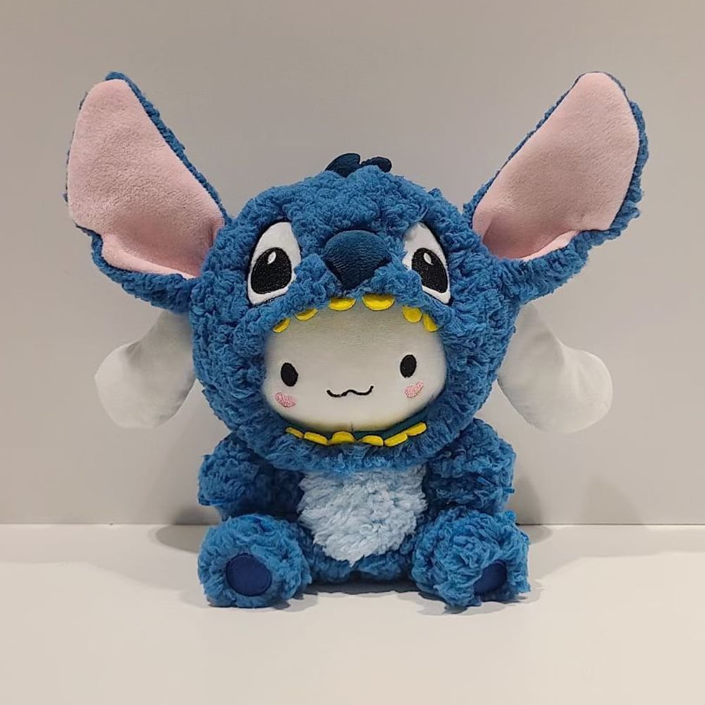 12 inch Cute Cinnamoroll Blue Stitch Dressing-up Toy Soft Plushie ...