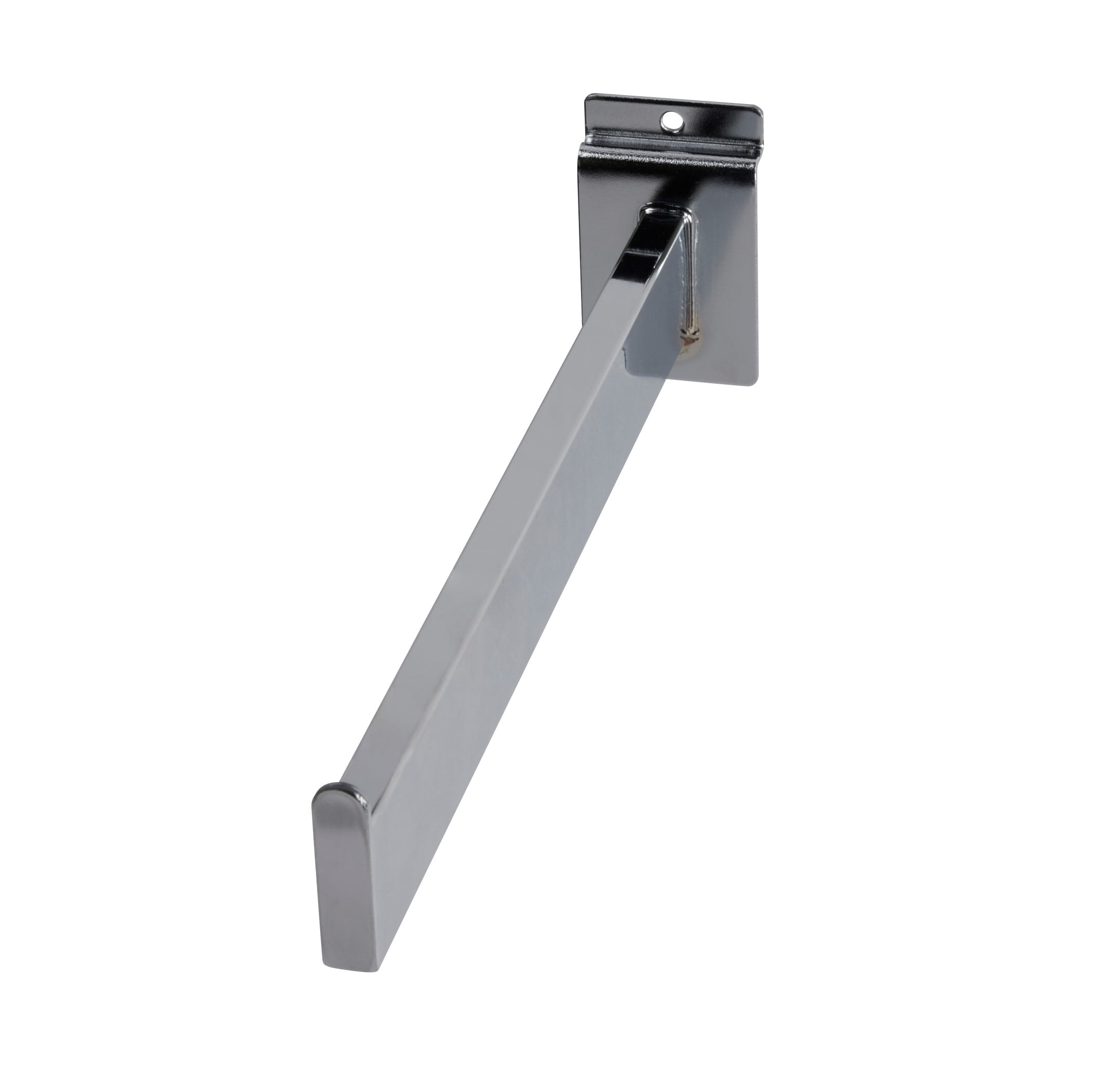 Walmart 12 inch Straight Chrome Faceout Wall Accessory for Slatwall ...