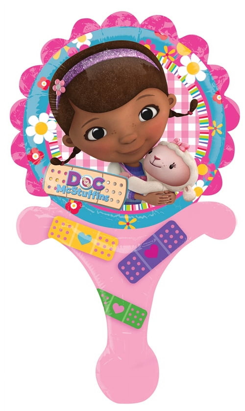 12 inch Doc Mcstuffins Inflate-A-Fun Anagram Foil Mylar Balloon - Party ...