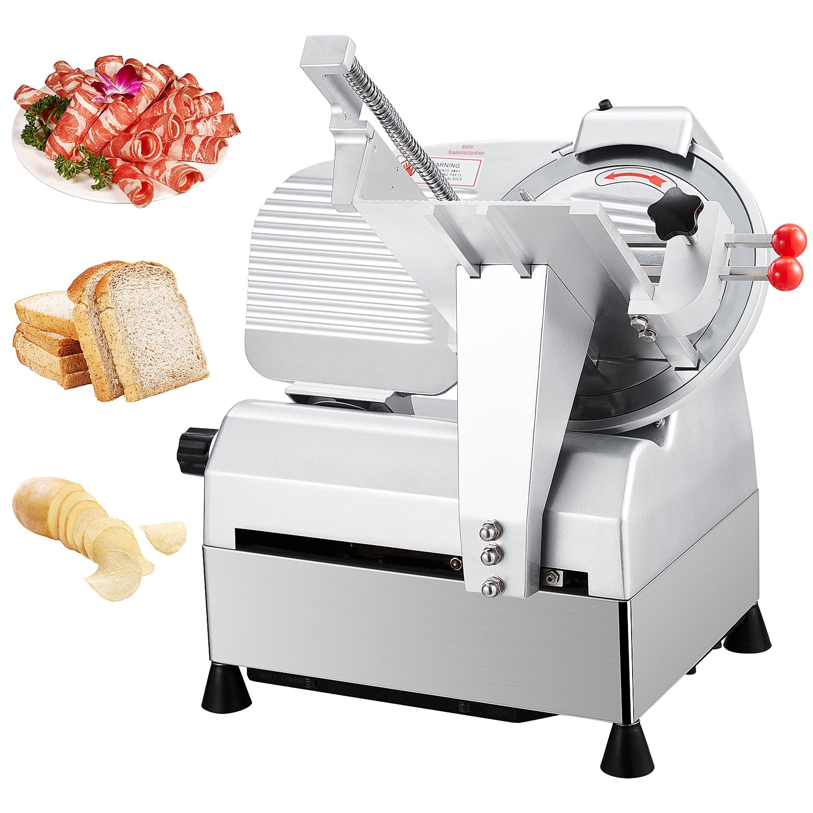 12 inch Electric Food Slicer for Home and Commercial Use - Electric ...