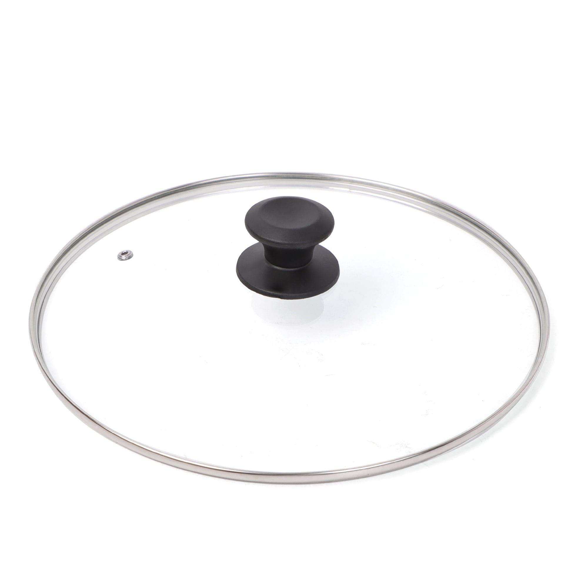 "DIIG 12"" Tempered Glass Lid, Stainless Steel, Replacement Cover for ...