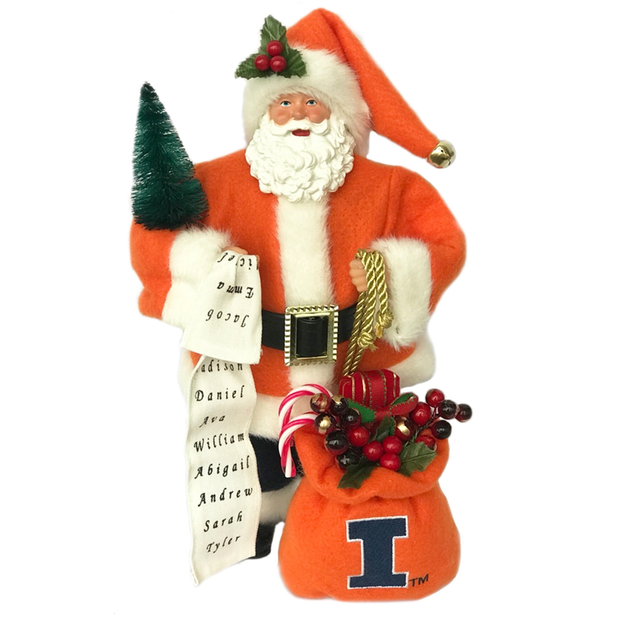12 inch Illinois Santa - orange - Walmart.com