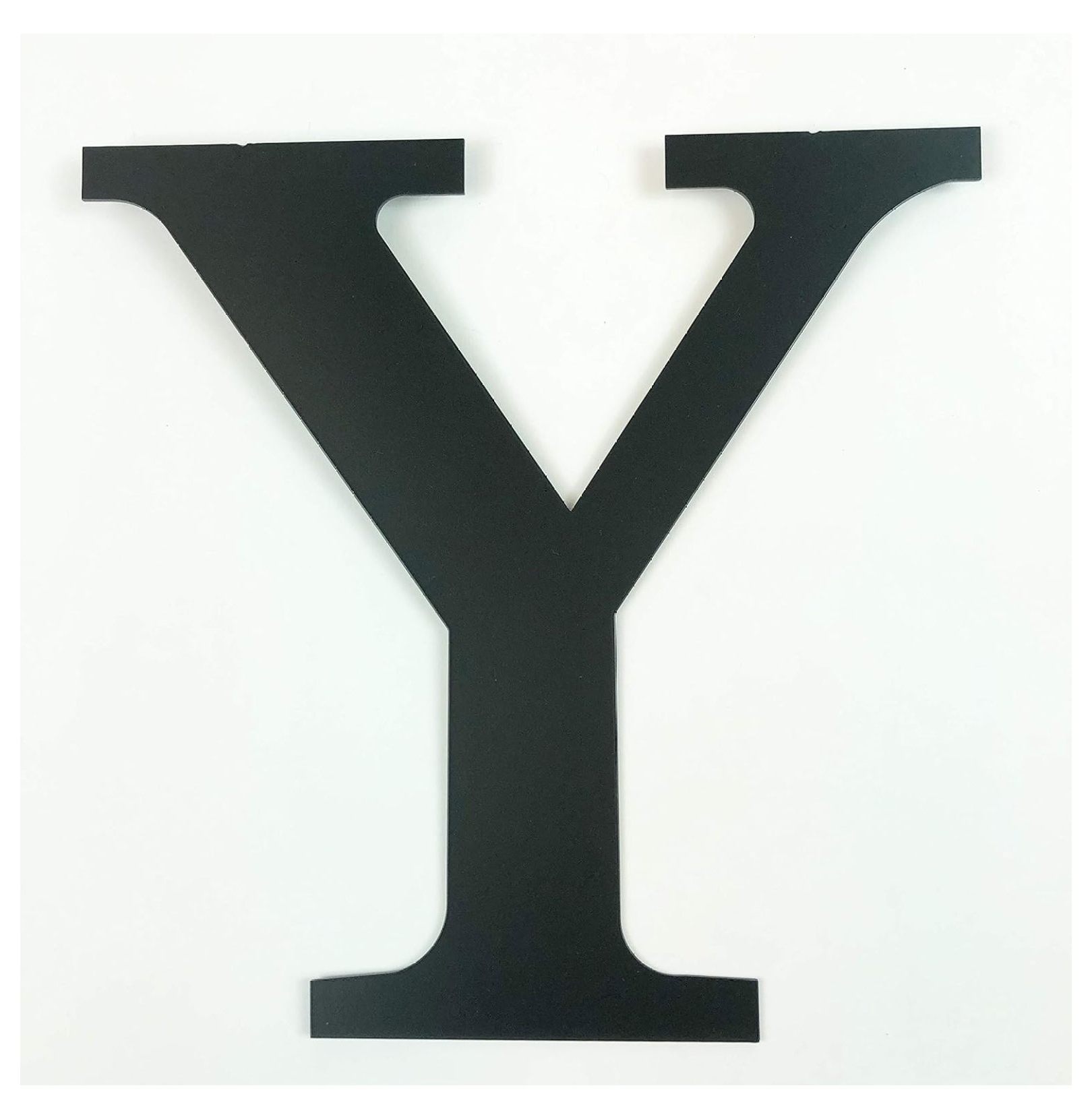12 inch Initial Letter A-Z Handmade Wrought Iron Metal Scrolled Signage ...