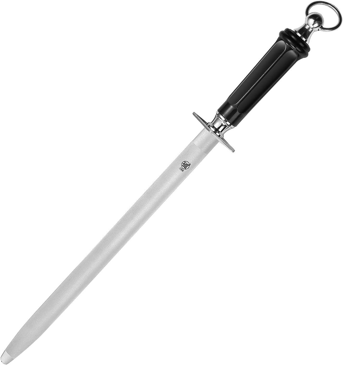 12 inch Japanese Diamond Honing Steel, Professional High Carbon Flat ...