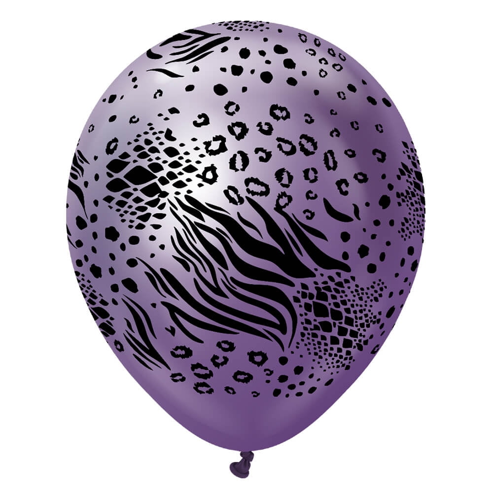 12 inch Kalisan Safari Mutant - Mirror Violet W/ Black Ink Latex ...