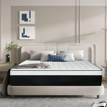 Susalt King Size Mattress 12 Inch, Queen Mattress in a Box with Memory ...