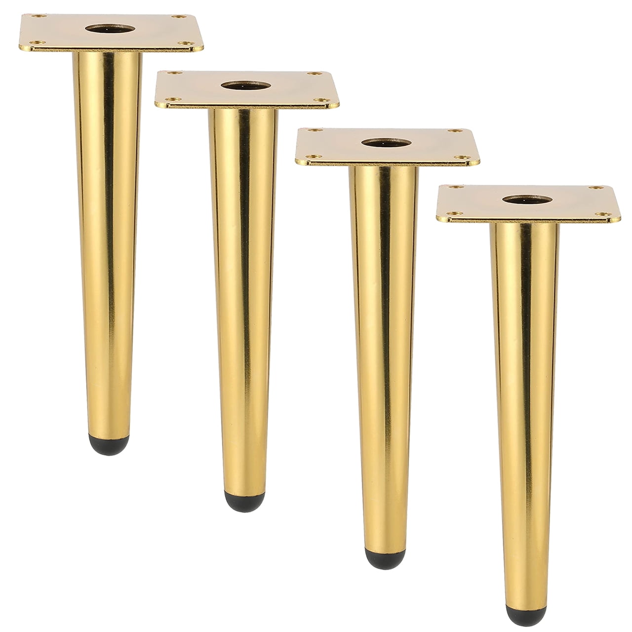 12 inch Metal Furniture Legs, Btowin VCF 4Pcs Gold Mid Century Modern ...