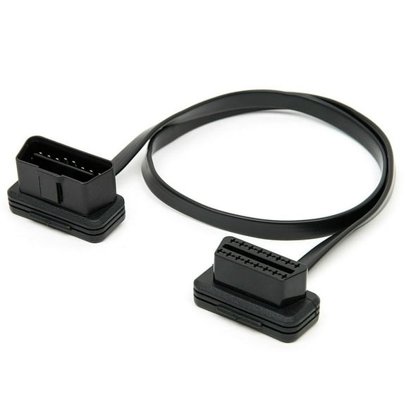 12-inch OBD2 Extension Cable, 16-Pin Male to Female OBD II Diagnostic ...