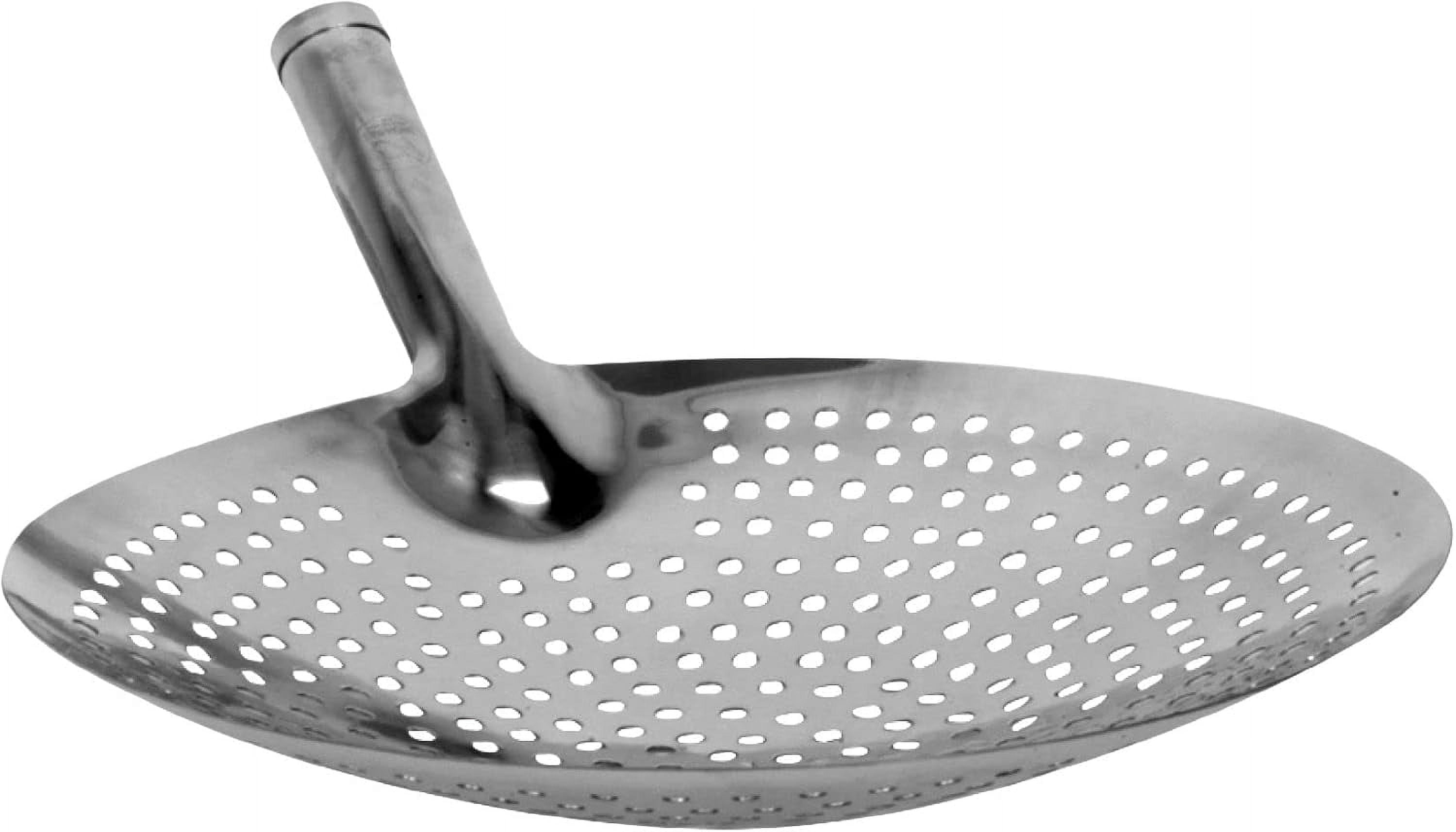 12-inch Oil Skimmer Stainless Steel Hole Size: 6mm- for Cooking and ...