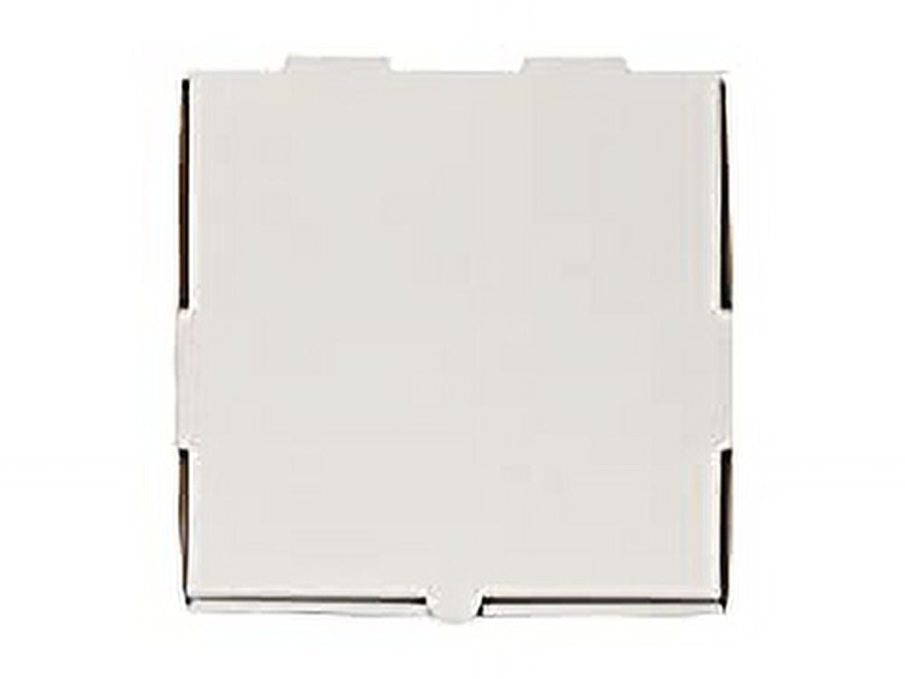 12 inch Pizza Box Bundle of 50 - Premium Plain White Corrugated ...