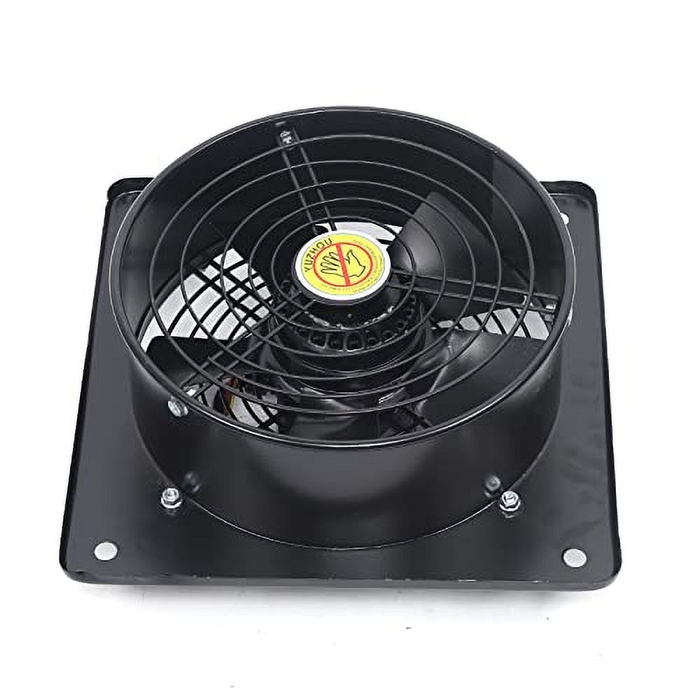 12 inch Portable Exhaust Fan, 125W Wall Mounted Vent Fans, Ventilation ...