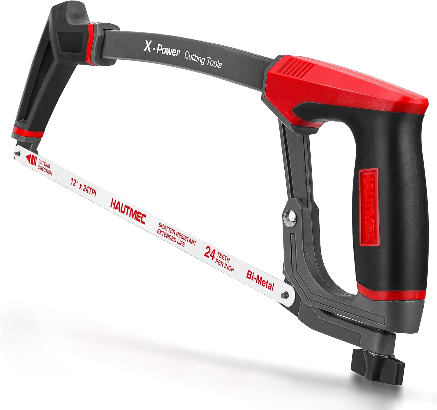 12 inch Pro High-Tension Hacksaw X-Power Heavy Duty Adjustable Hand Saw ...