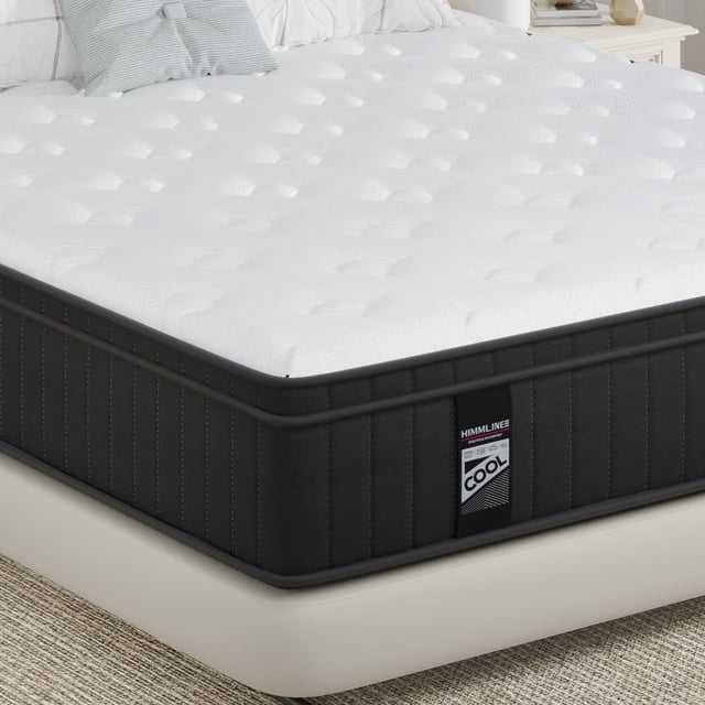 12 inch Queen Mattress, Cooling Gel Memory Foam Hybrid Pocket Spring ...