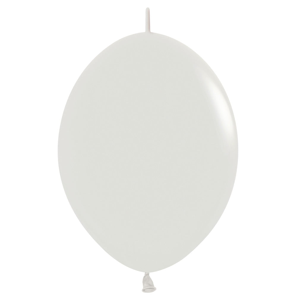 12 inch Sempertex Link-O-Loon - Pastel Dusk Cream Latex Balloons (50 ...