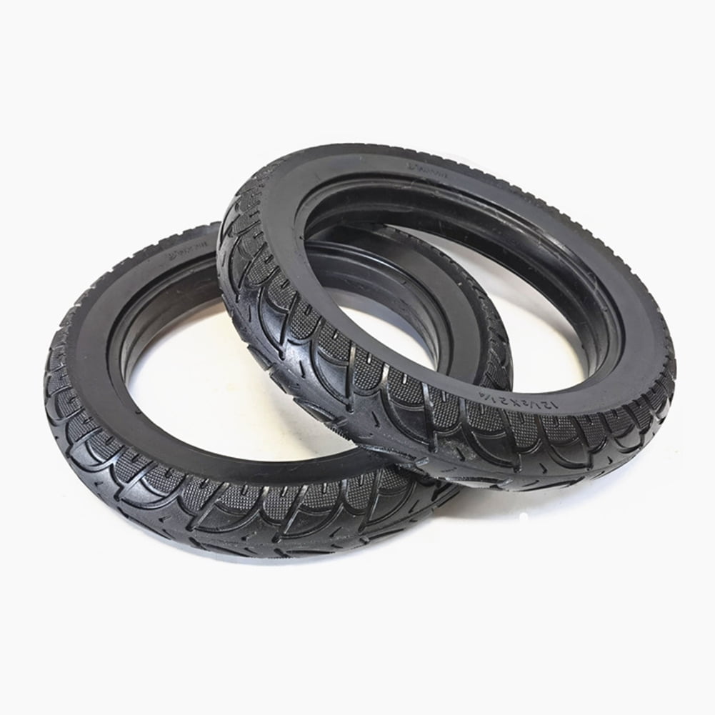 12 inch Solid Tyre 12 1/2X2 1/4(57-203) For E-Bike Scooter 12.5X2.50 Tire Bosisa - Walmart.com