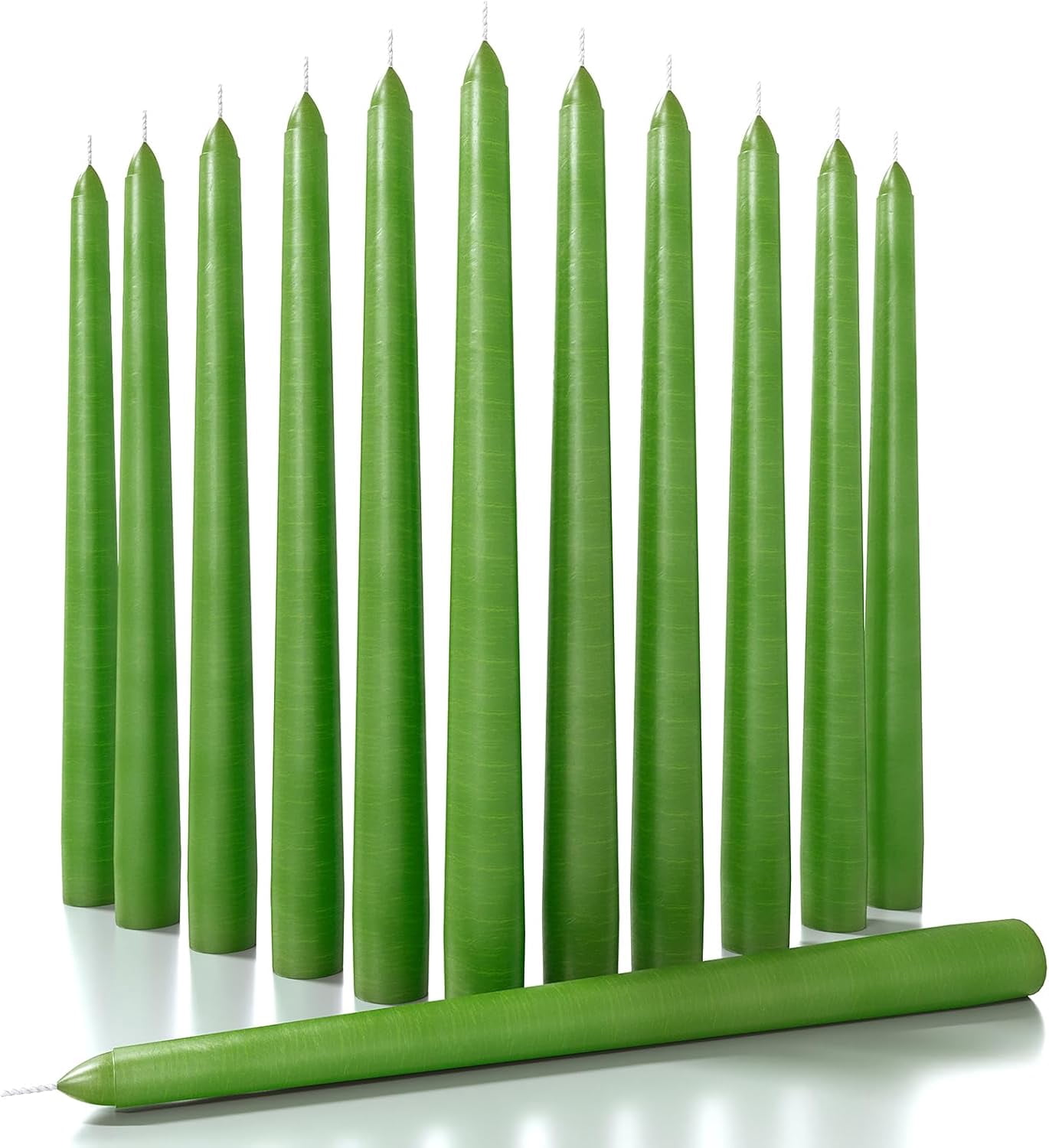 12 inch Taper Candles 12 Pack - Colored Candlesticks Great as Dinner ...