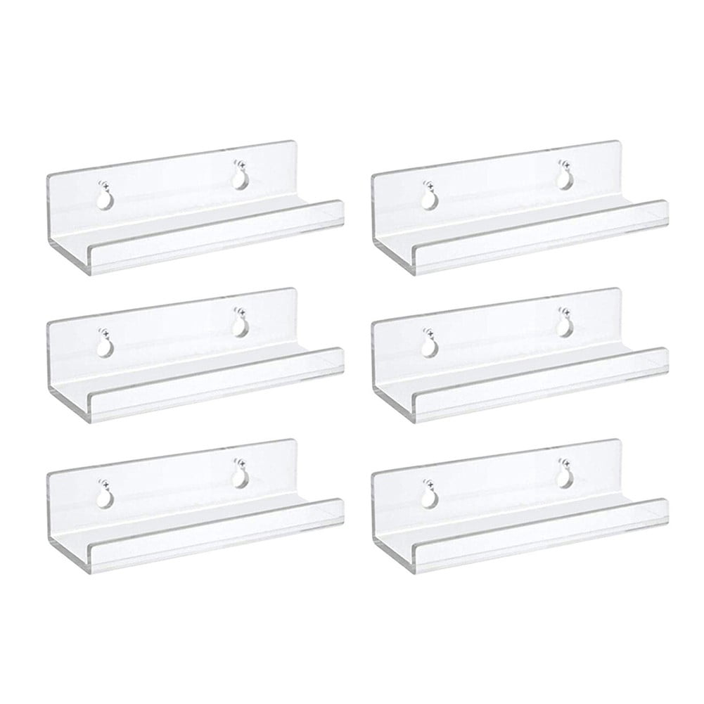 12-Inch Transparent Acrylic Record Rack Wall-Mounted Album CD Display ...