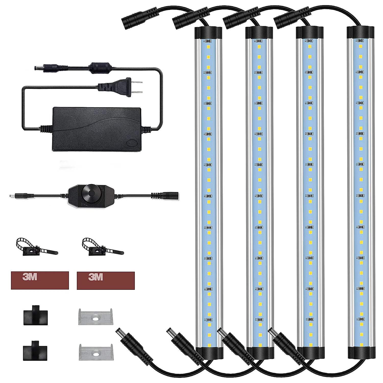 12 inch Under Cabinet LED Light Bar Kit 5000K Daylight - Walmart.com