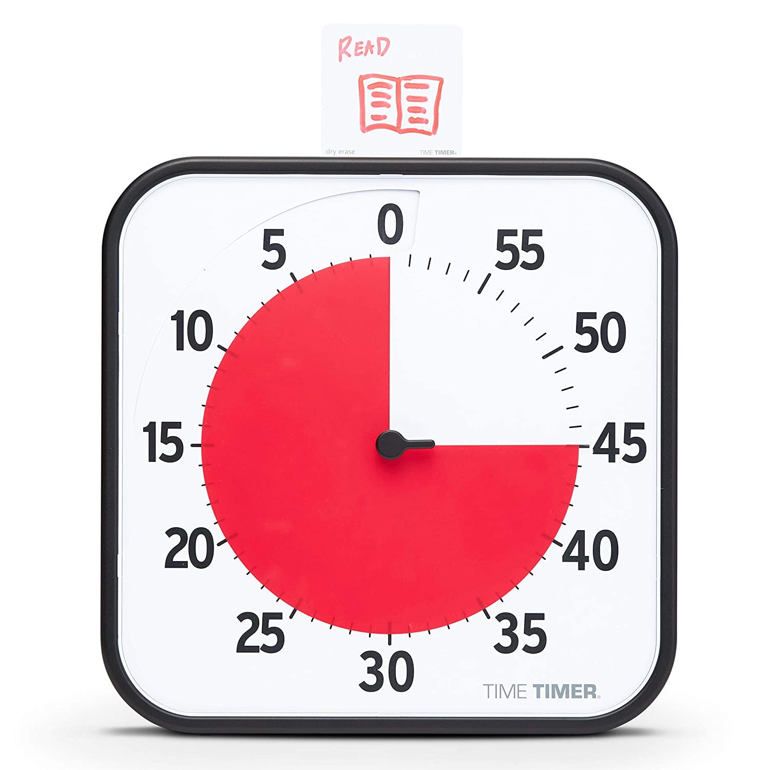 12 inch Visual Timer 60 Minute Kids Desk Countdown Clock with Dry Erase ...