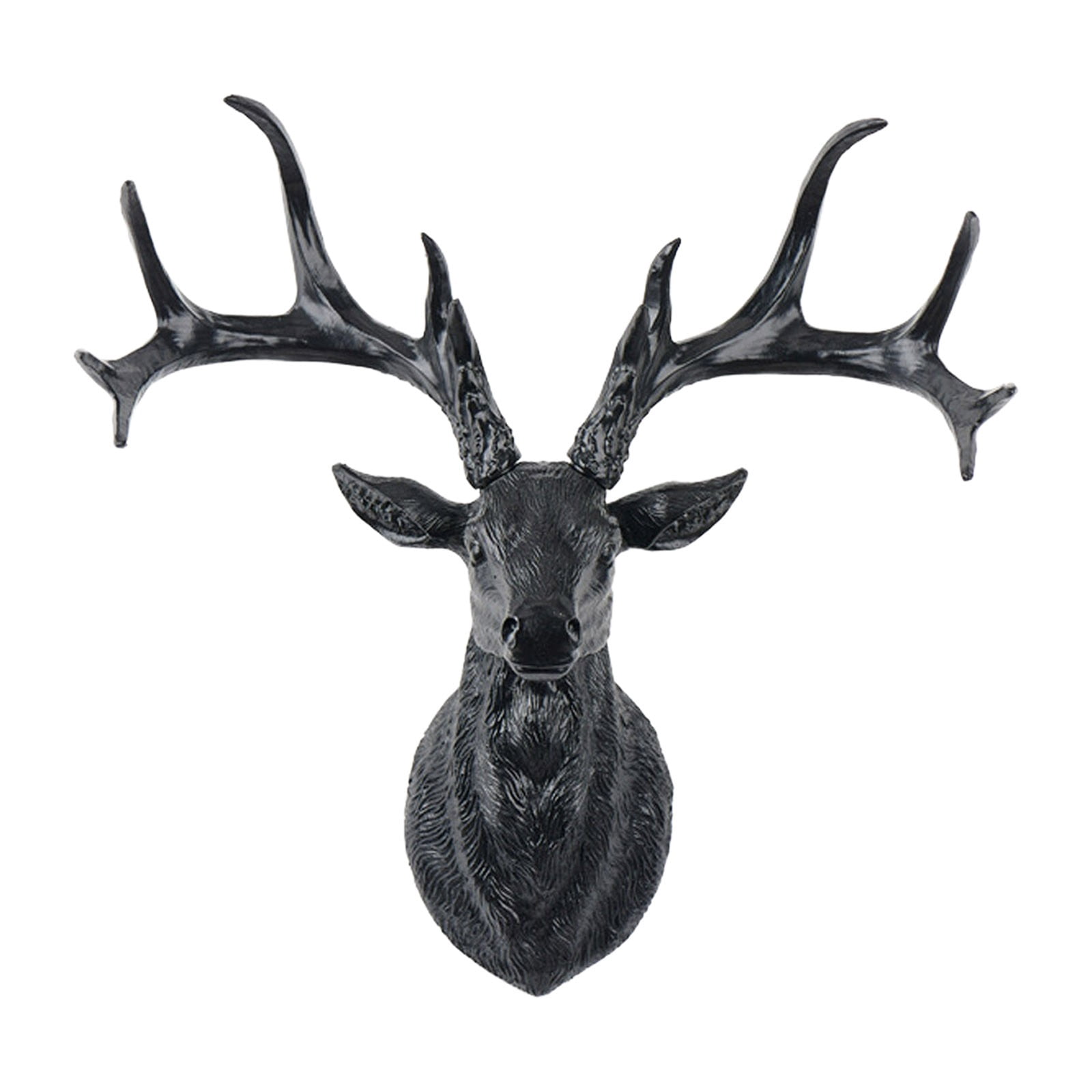 12 inch Wall Charmers Large Faux Deer Head Faux Taxidermy Animal Head ...
