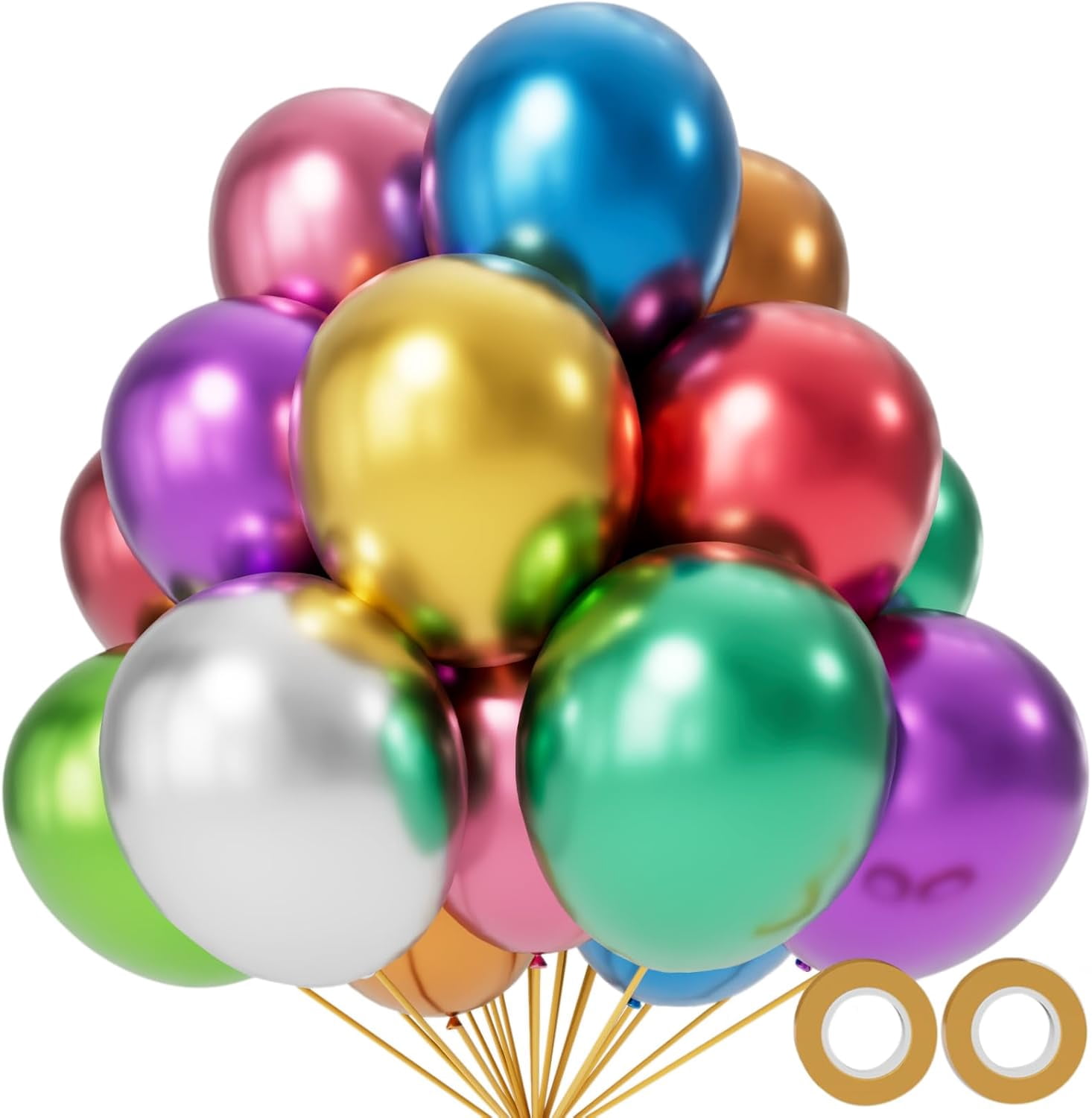 12 inch balloons, latex balloons, suitable for birthday parties, baby ...