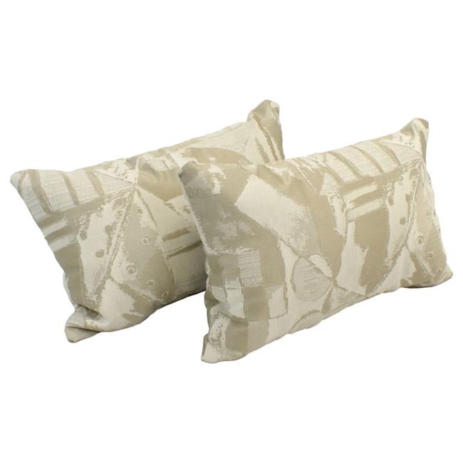 12-inch by 20-inch Rectangular Indoor Throw Pillows (Set of 2) 9911-S2 ...