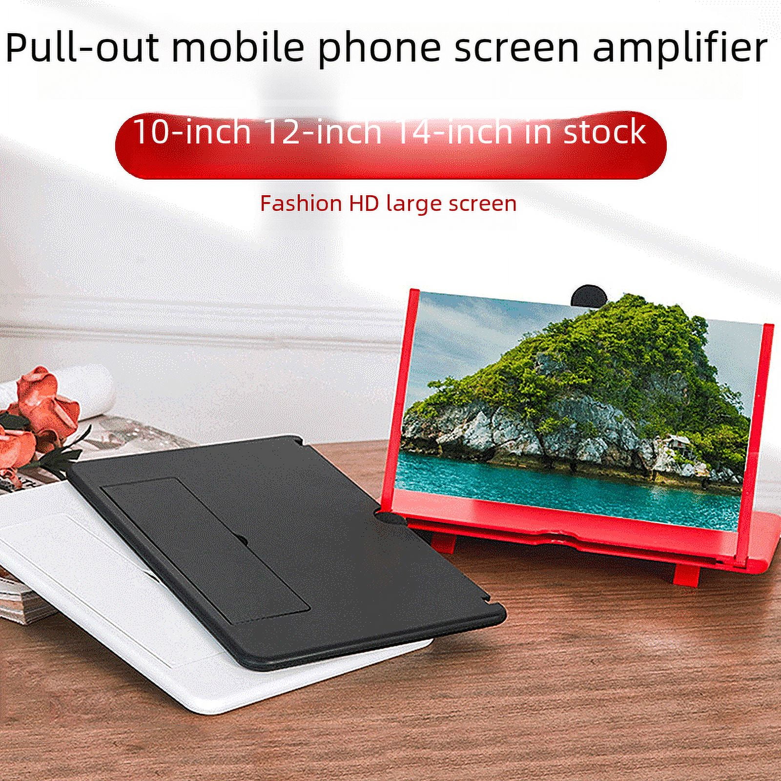 12-inch clear mobile phone screen amplifier large screen 14-inch anti ...