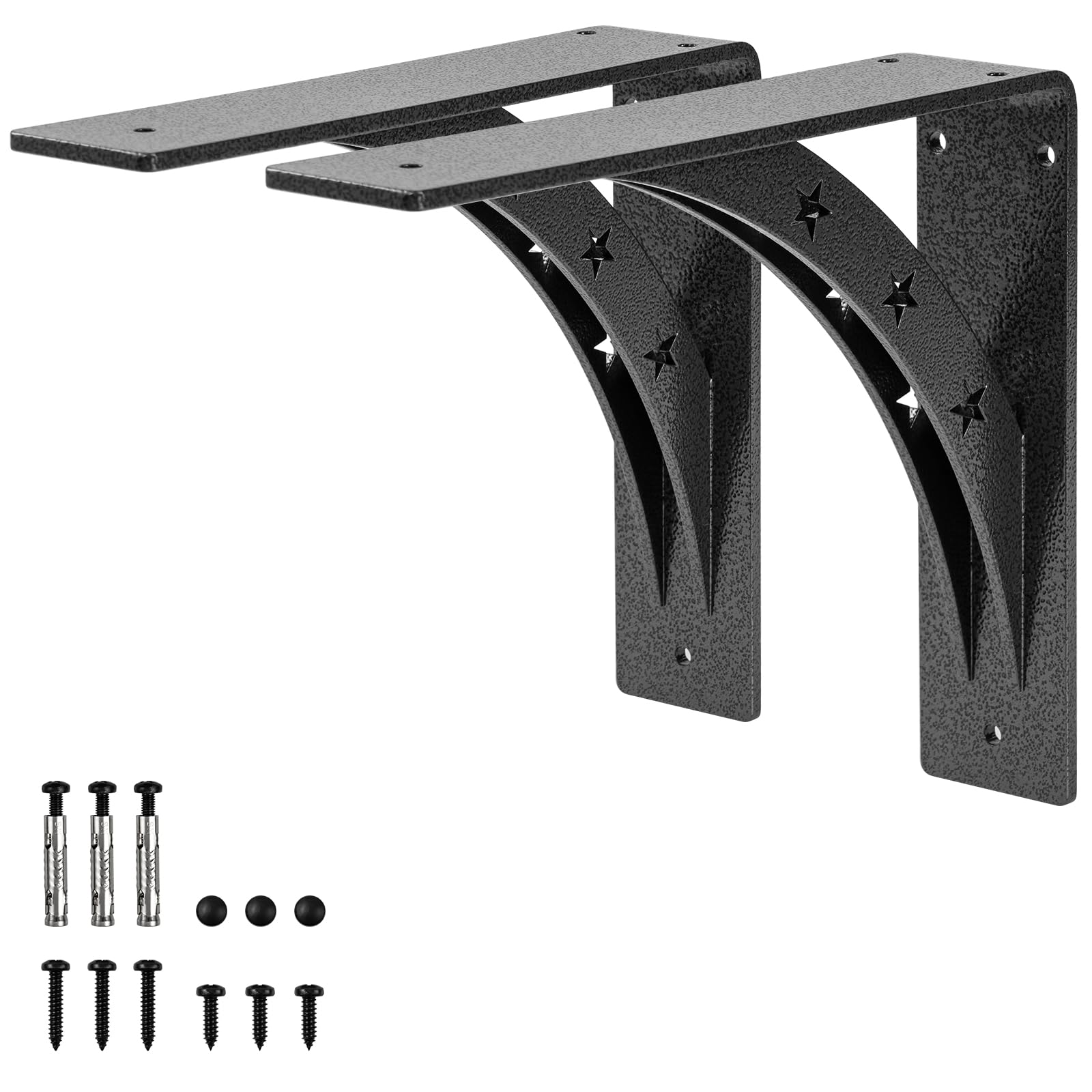 12 inch x 10 inch Heavy Duty Shelf Brackets，max Load 900 LBS,Premium ...