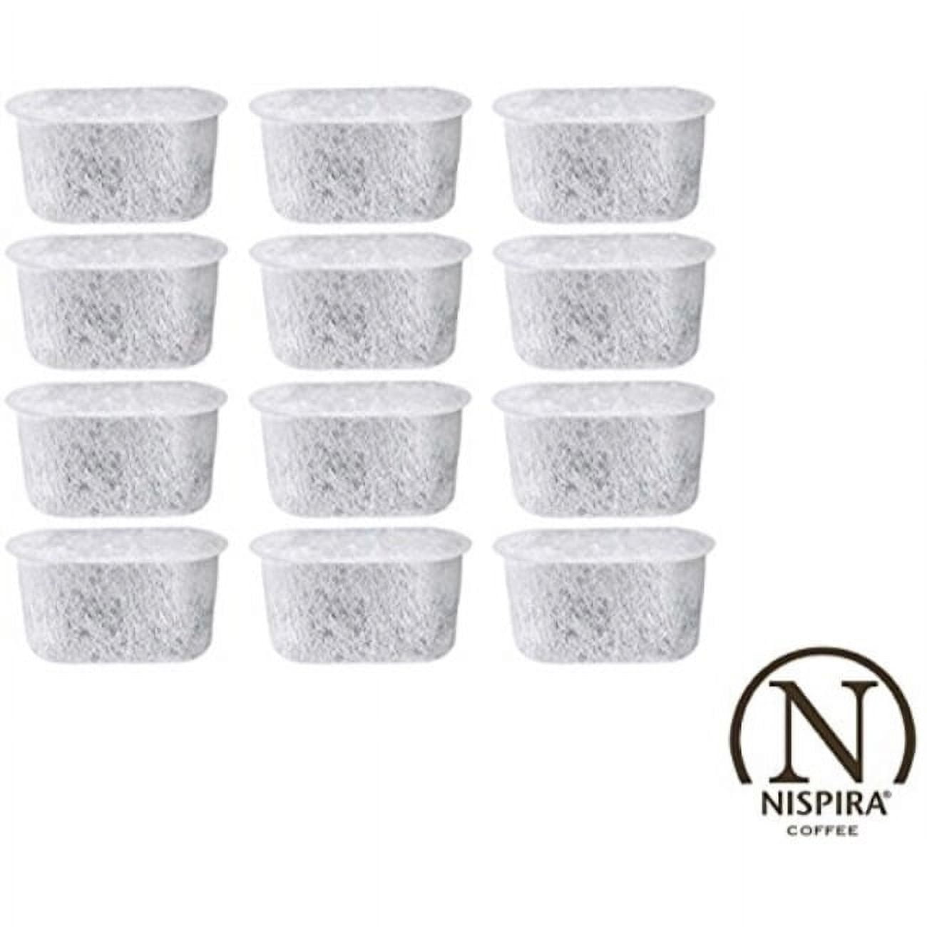 12 nispira replacement activated charcoal water filters for coffee ...