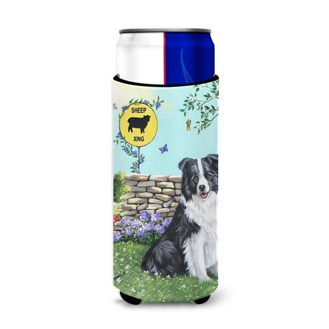 12 oz Border Collie Crossing Ultra Hugger for Slim Cans - Walmart.com
