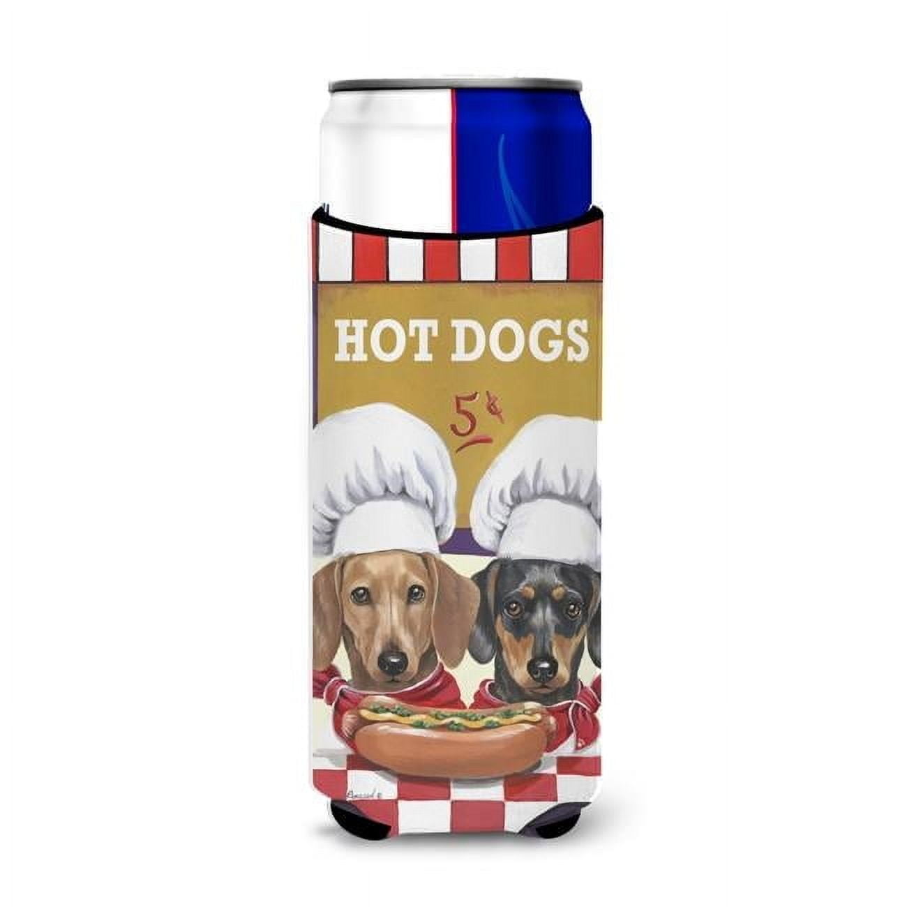 12 oz Dachshund Hot Dog Stand Ultra Hugger for Slim Cans - Walmart.com