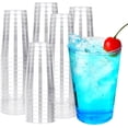 12 oz Disposable Clear Plastic Cups, 200 Pack, Party Cups for Weddings ...