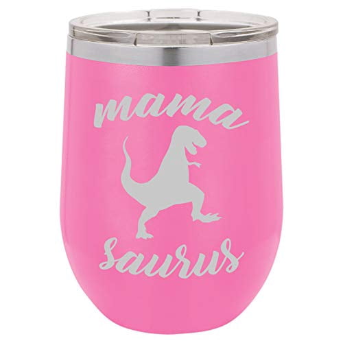 12 oz Double Wall Vacuum Insulated Stainless Steel Stemless Wine ...