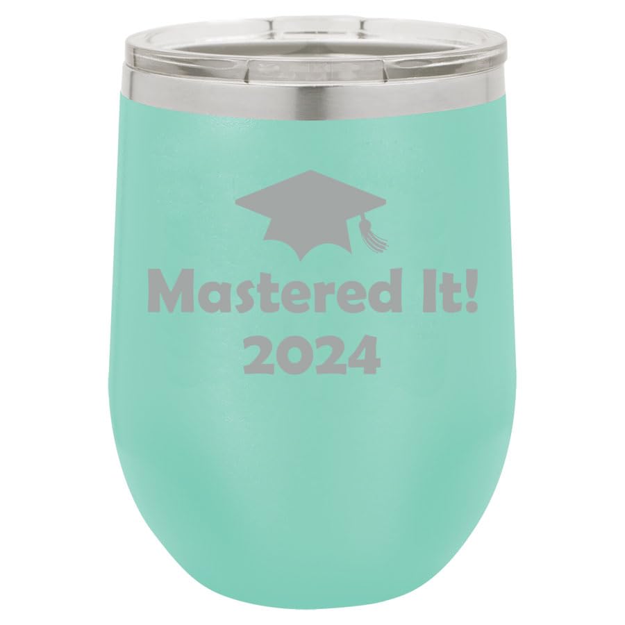 12 oz Double Wall Vacuum Insulated Stainless Steel Stemless Wine ...