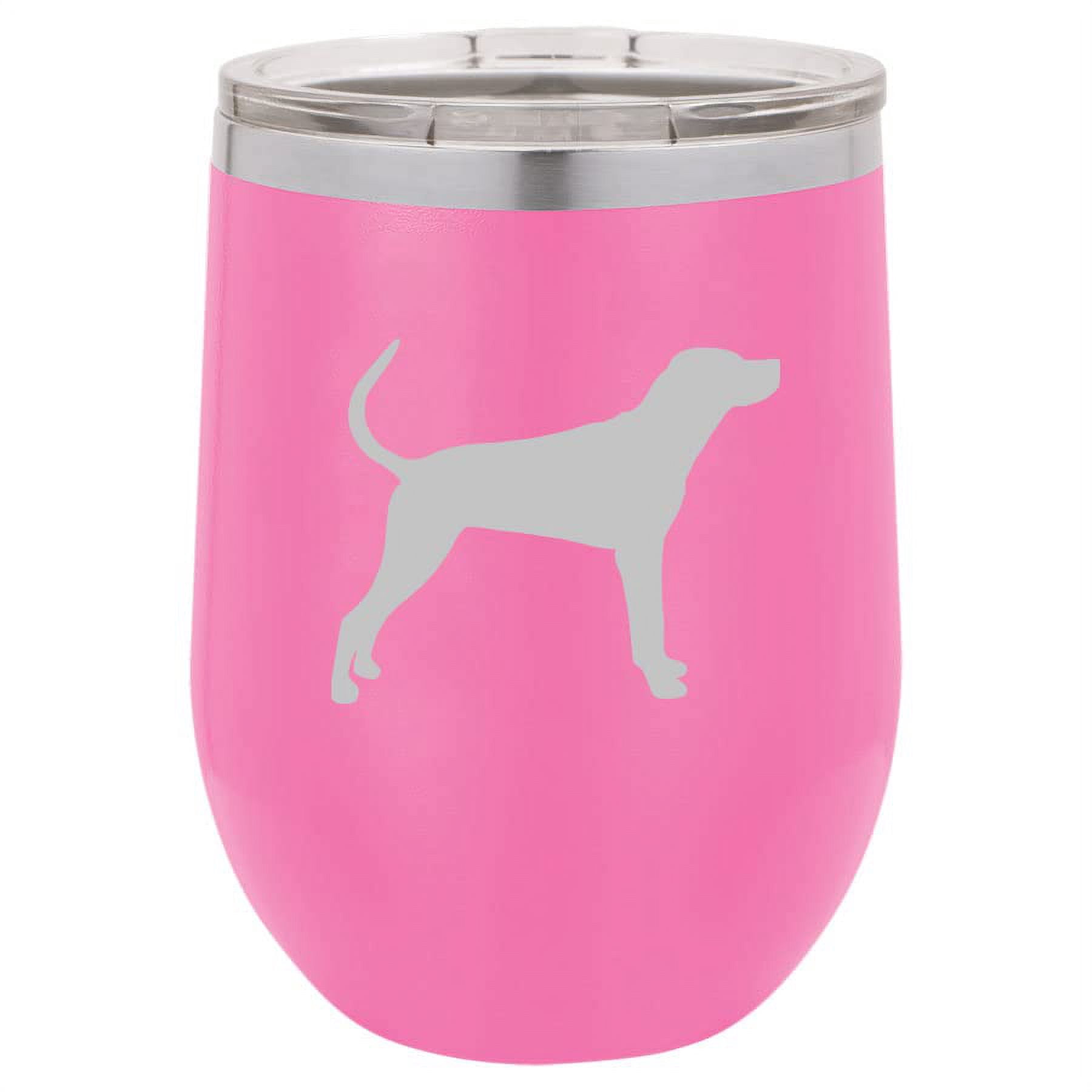 12 oz Double Wall Vacuum Insulated Stainless Steel Stemless Wine ...